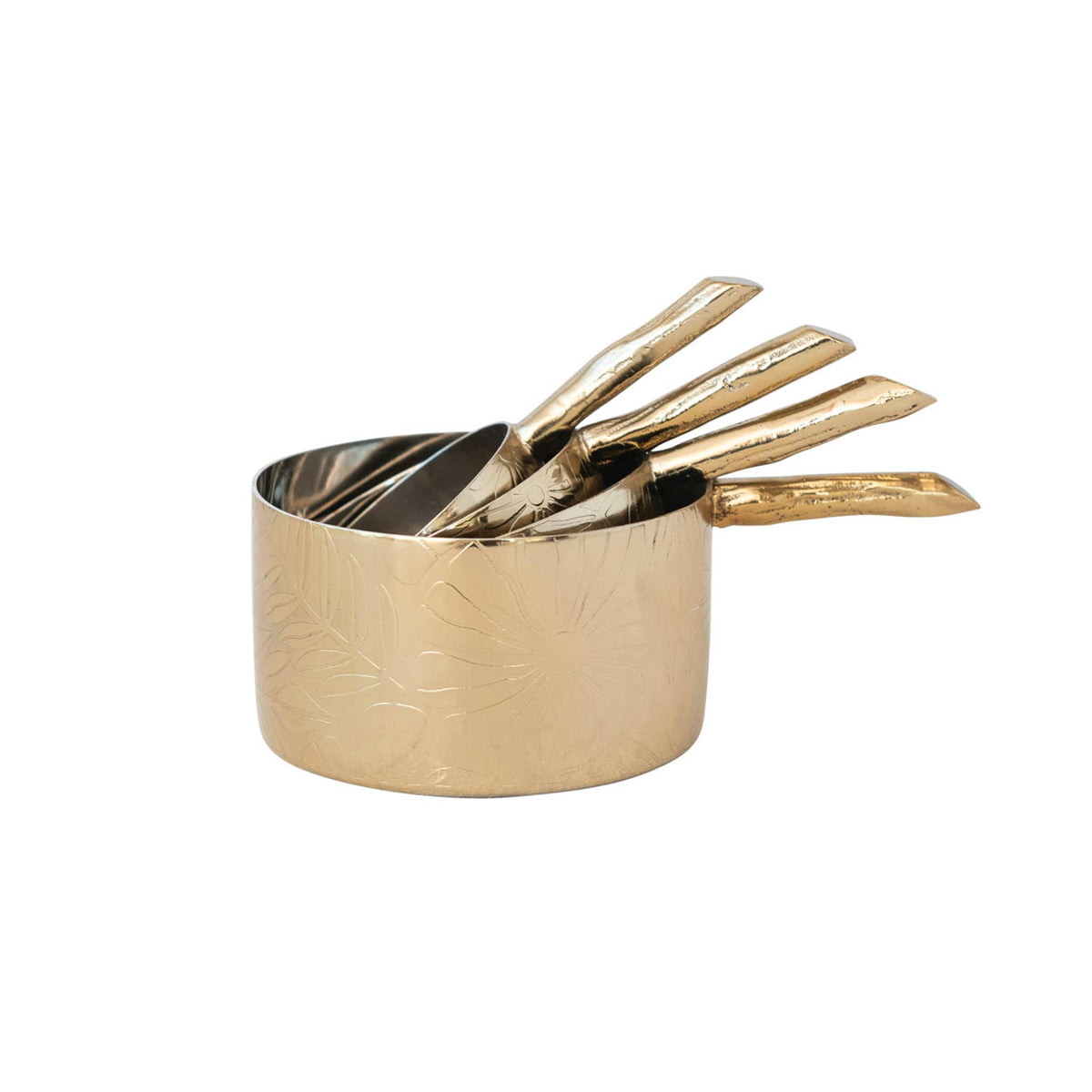 Stainless Steel Measuring Cups with Twig Shaped Handles – Annie's Blue ...