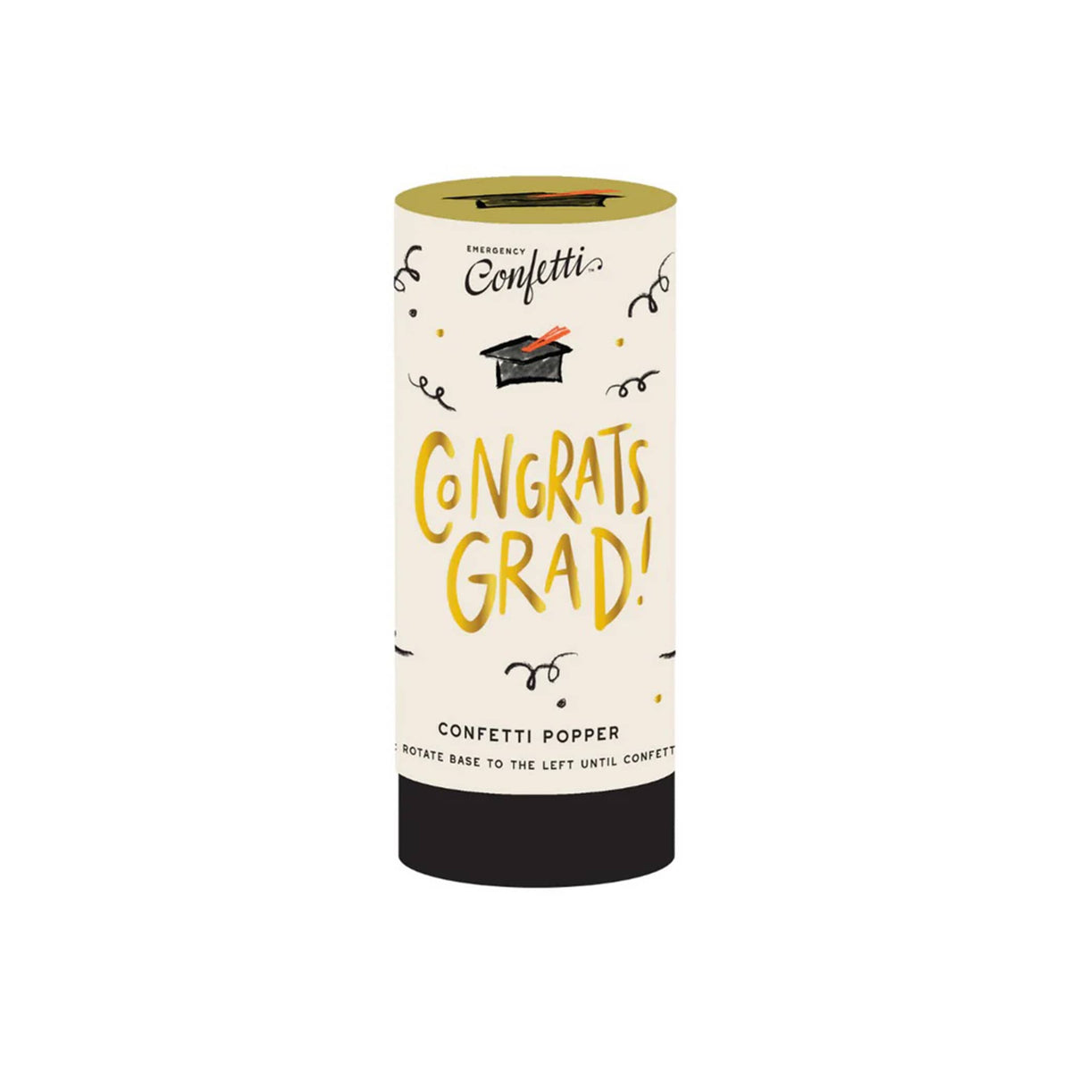 Congrats Grad! Confetti Party Popper – Annie's Blue Ribbon General Store