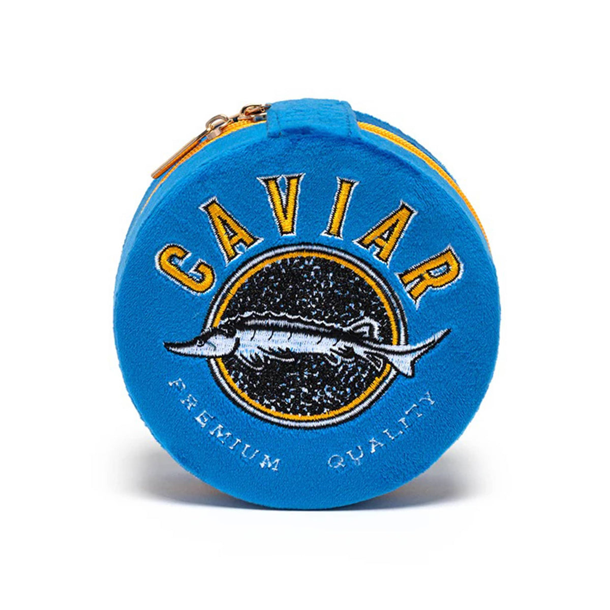 Caviar Round Velvet Jewelry Zip Case – Annie's Blue Ribbon General Store