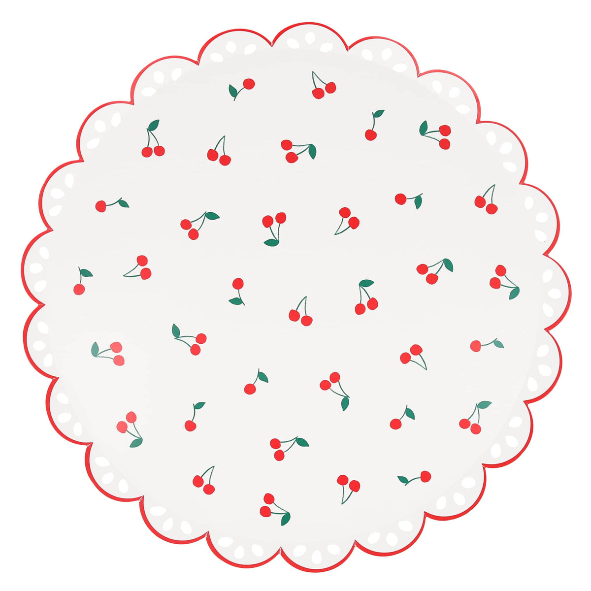 Meri Meri Cherry Pattern Dinner Plates (Pack of 8) – Annie's Blue ...