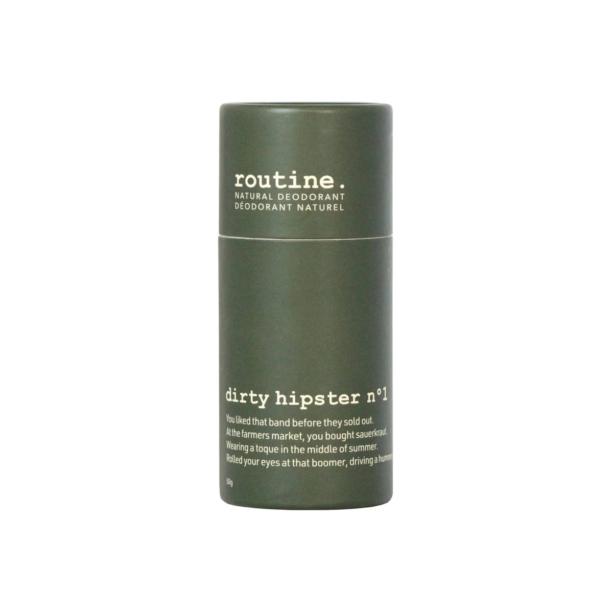 Routine Dirty Hipster No. 1 Natural Deodorant Stick – Annie's Blue ...