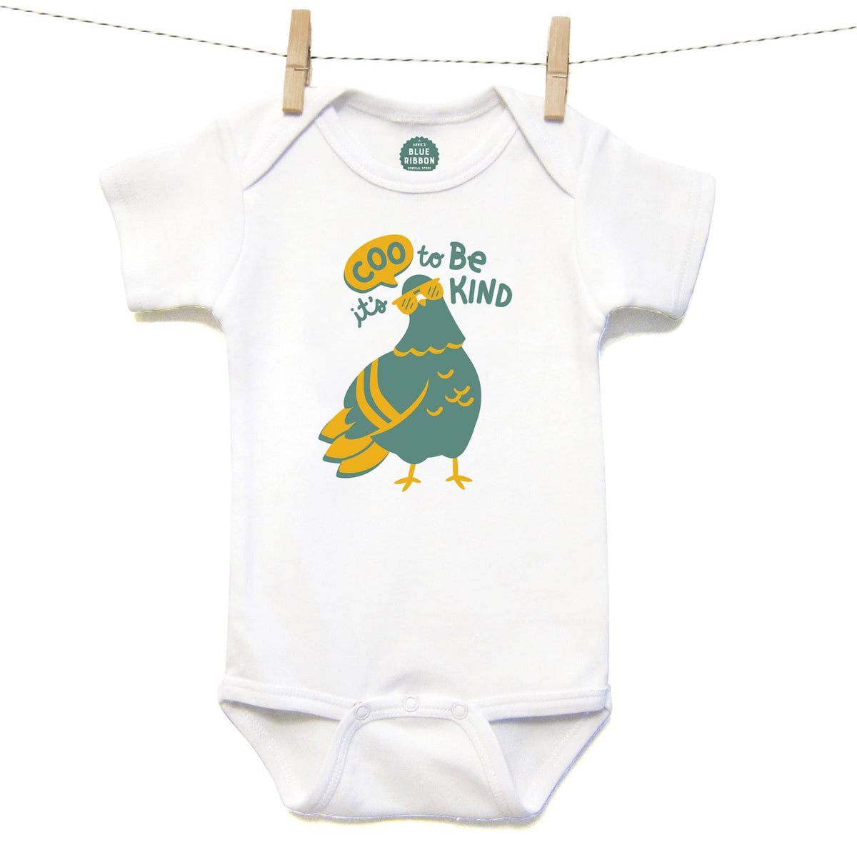 Coo To Be Kind Pigeon One-Piece – Annie's Blue Ribbon General Store
